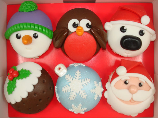 Crafty Cakes | Exeter | UK - Christmas Cup Cakes